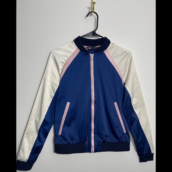 Zara | Jackets & Coats | Zara Colorblock Bomber Jacket Nwot | Poshmark